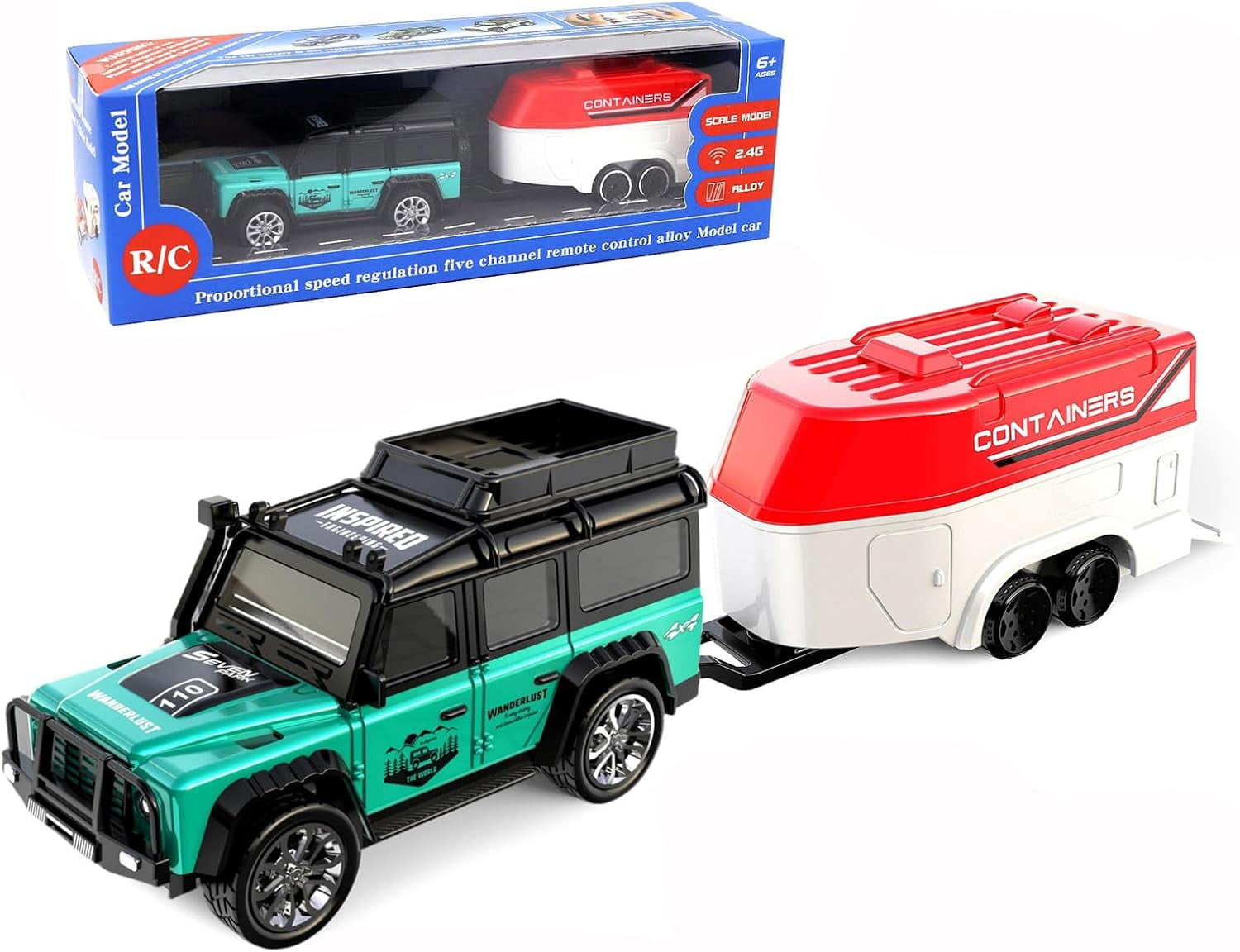 Mini Rc Drift Car, 1/64 Scale Alloy Truck, Remote Control 4x4 Off-Road ...