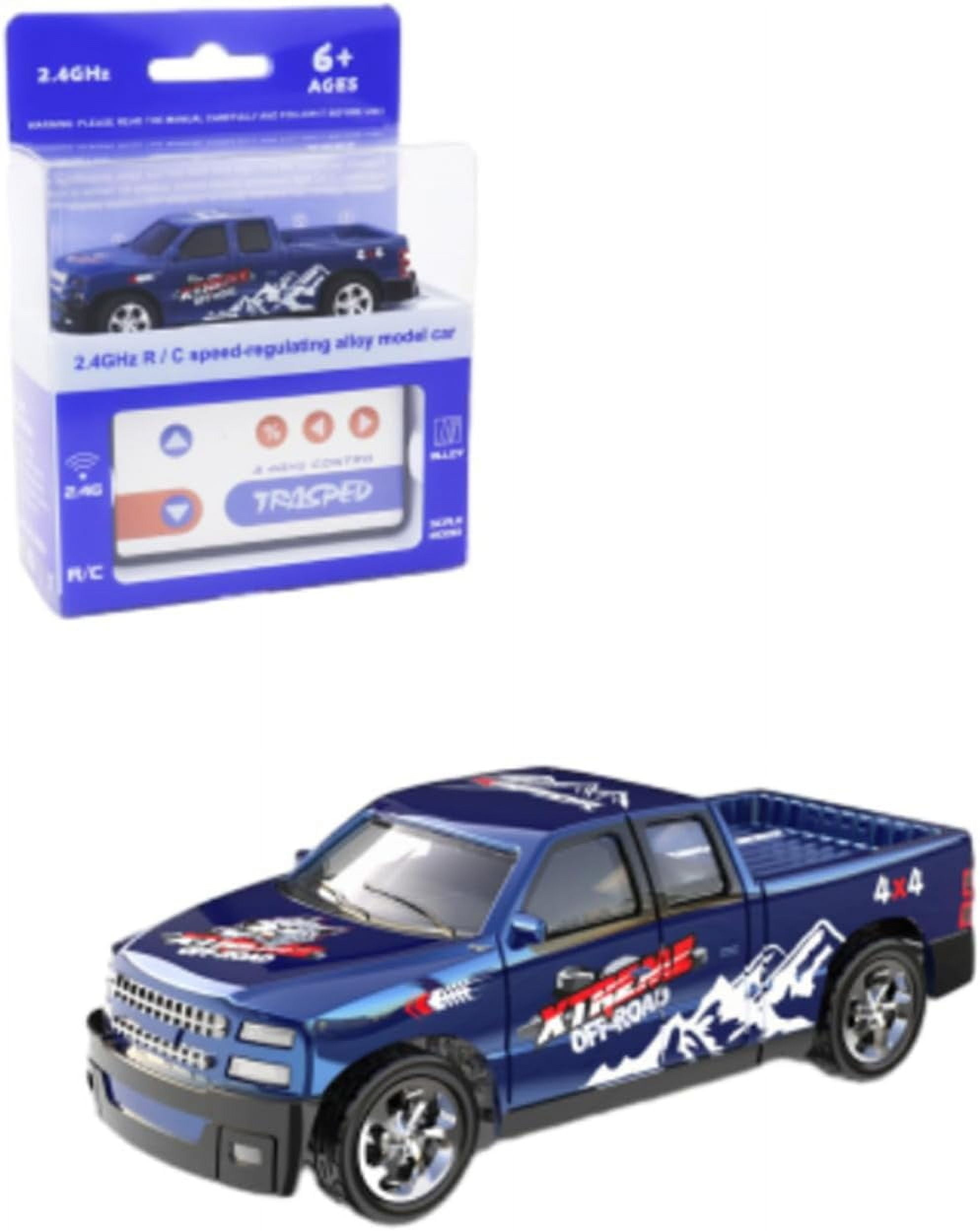 Mini Rc Drift Car, 1/64 Scale Alloy Truck, Remote Control 4x4 Off-Road ...