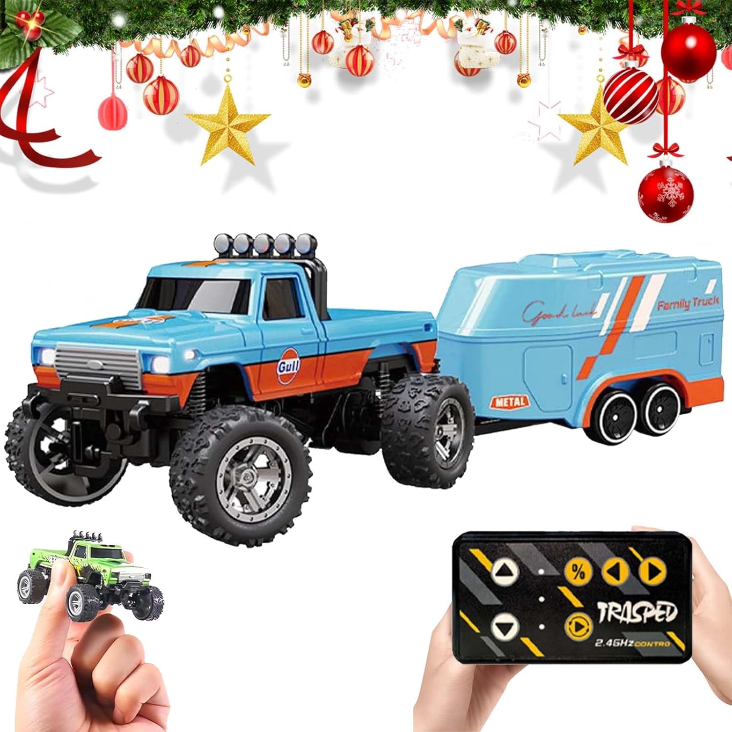 Mini Rc Monster Truck, Mini Monster Trucks, 1:64 Scale Monster Truck ...