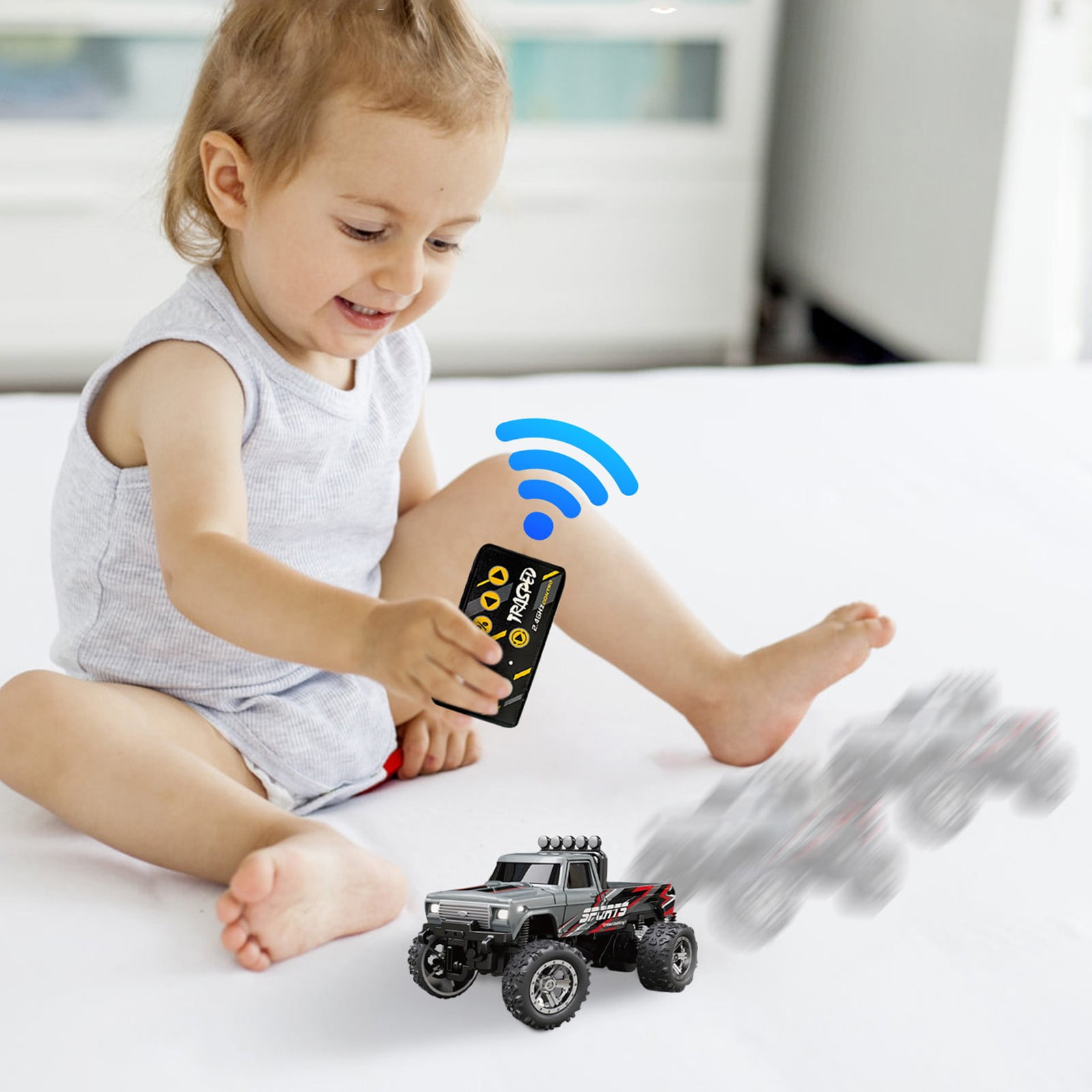 Mini Rc Truck , Mini Rc Monster Truck, Monster Truck Toys, 2.4Ghz All ...