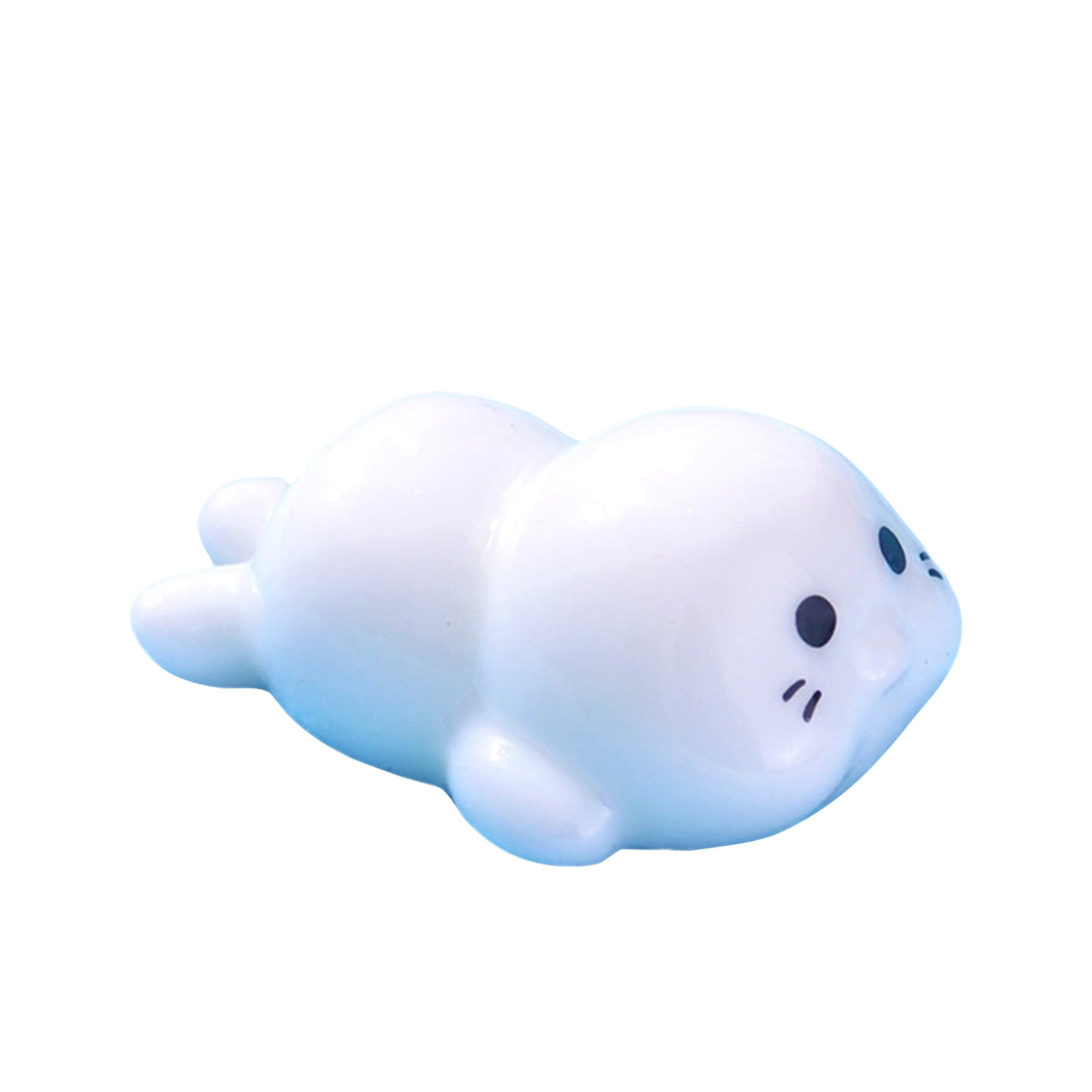 IIKAIIE Mini Realisitic Animals Figurines Resin Polar Bear Penguin Seal ...