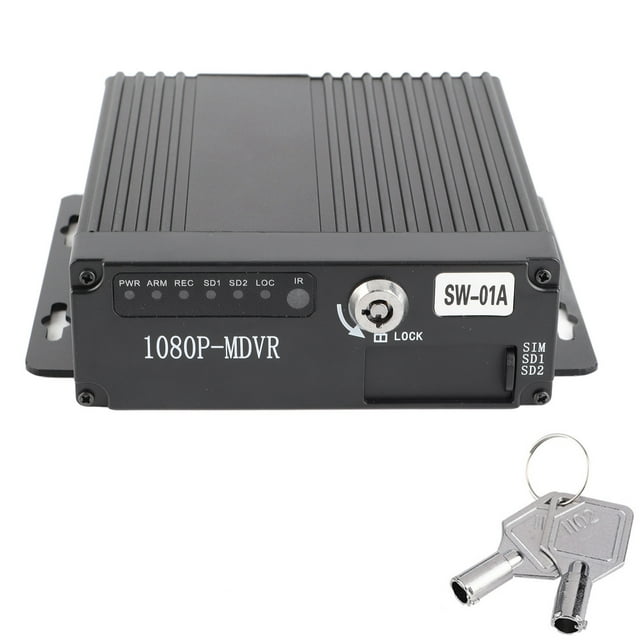 Mini Realtime Car Mobile DVR 4CH Video/Audio Recorder Input with Remote Controller - Walmart.com