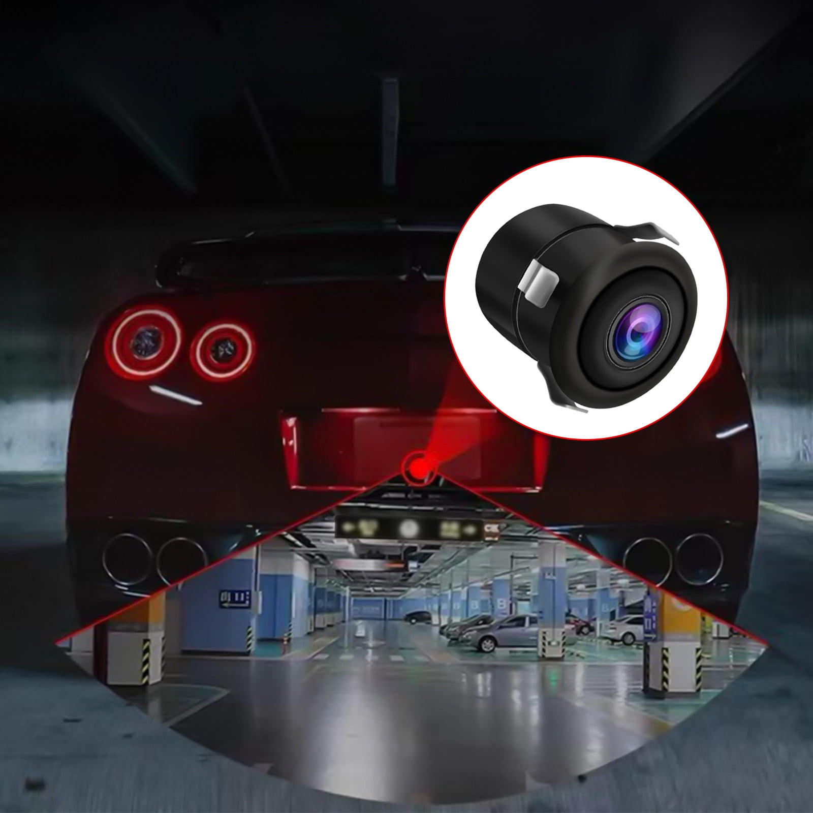Mini Rear View Reversing Camera, Waterproof Shockproof CCD Backup ...