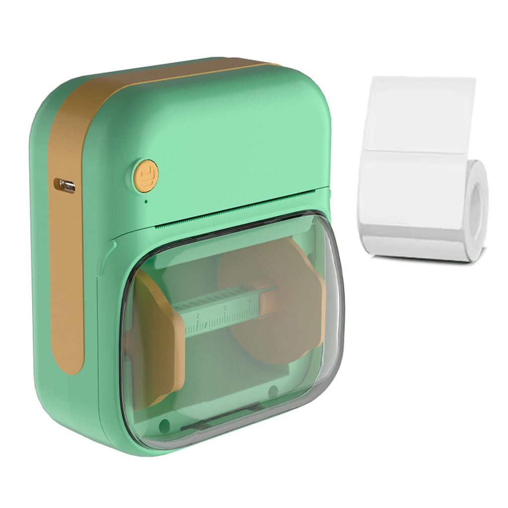 Mini Rechargeable Thermals Printer No Inks Neededs with High Resolution ...