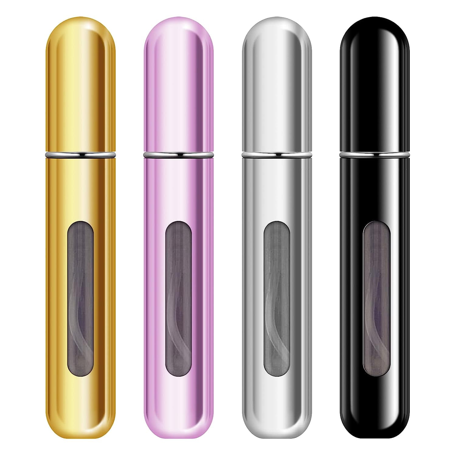 Mini Refillable Perfume Atomizer Bottle, 4 PCS 8ml Portable Perfume ...