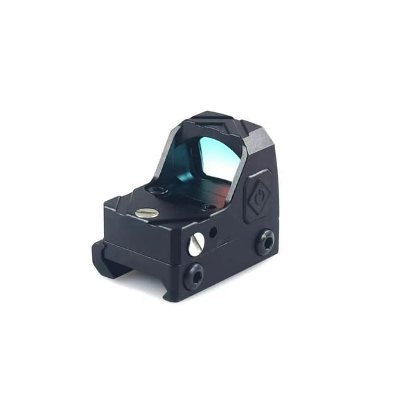 Mini Reflex Sight Unit Angled Design Open Frame with Red Reflective ...