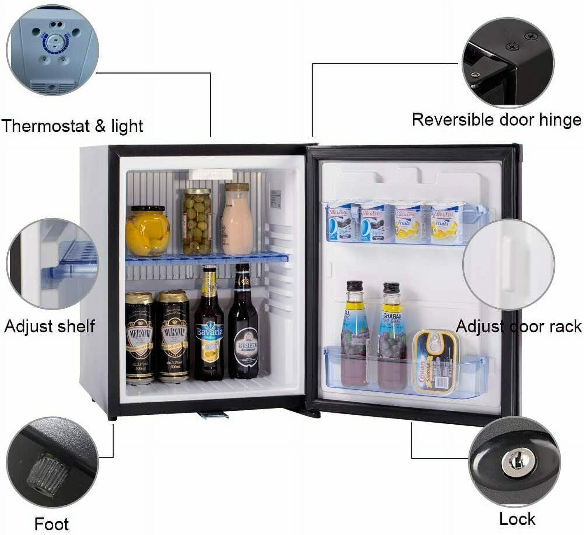 Mini Refrigerator Semi Truck AC110 DC 12V Fridge 1.0 cu ft Freightliner ...