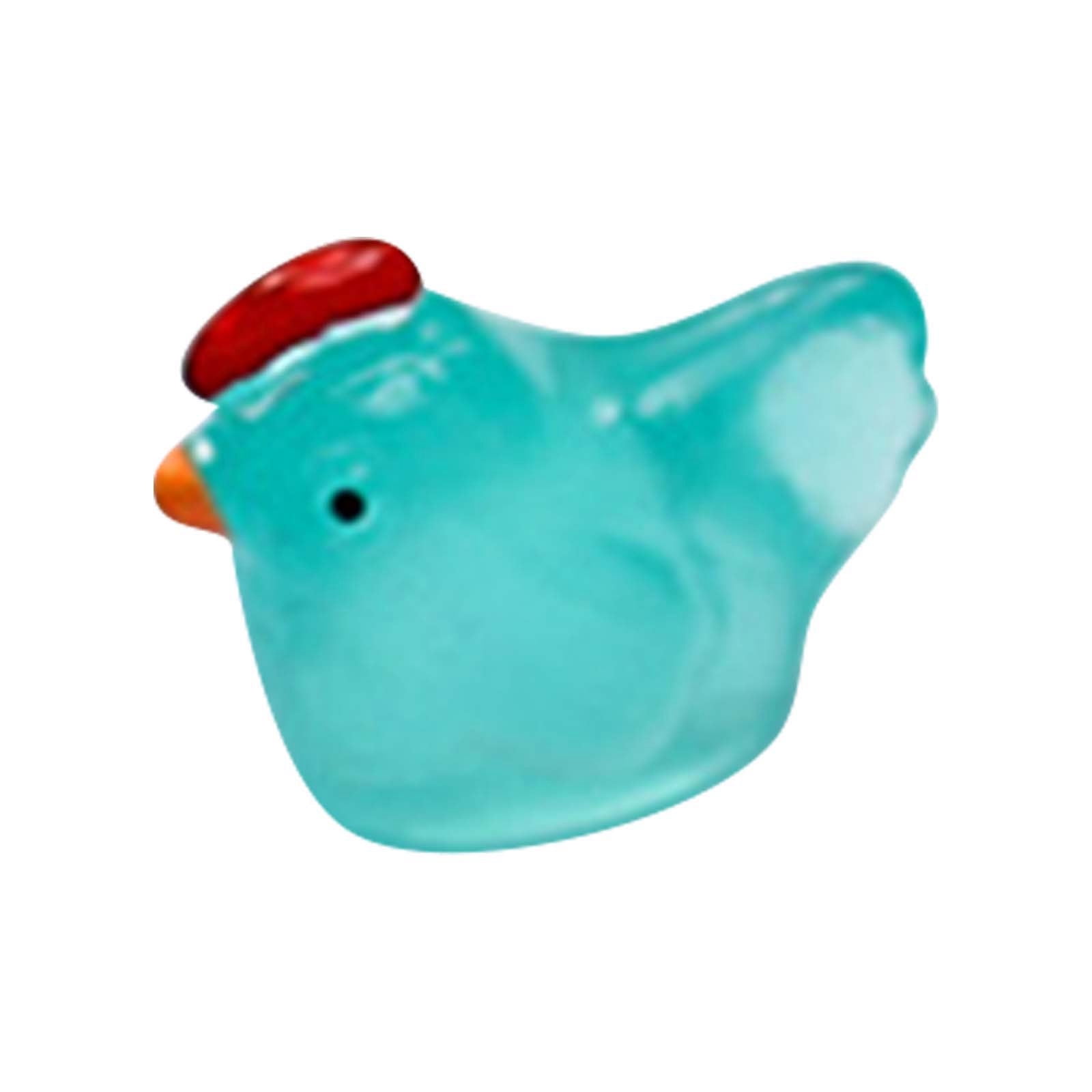 Mini Resin Animals, Colorful Tiny Small Little Glitter Ducks Mushroom ...