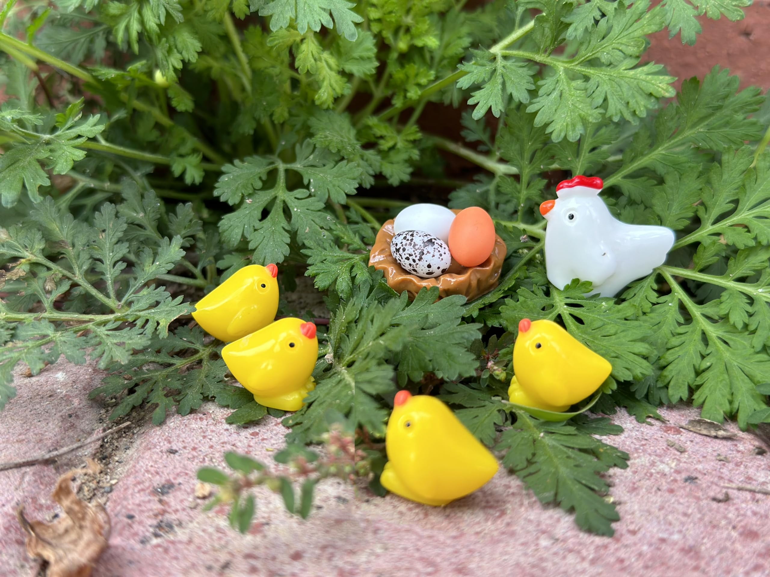 Mini Resin Mallard, 20 pcs Decor for Fairy Garden/DIY Craft Project ...