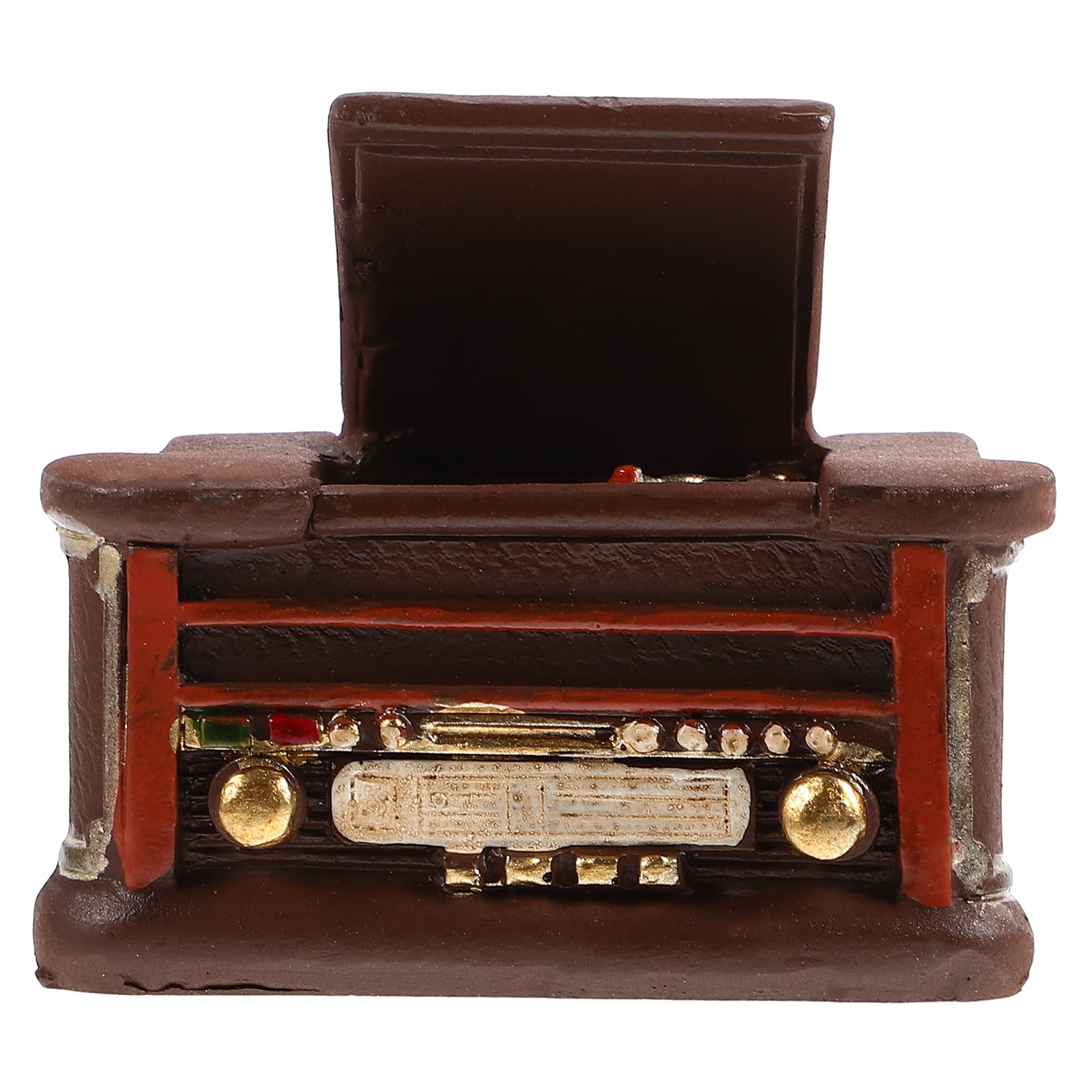 Mini Retro Record Player Miniature Home Appliance Simulation Record ...