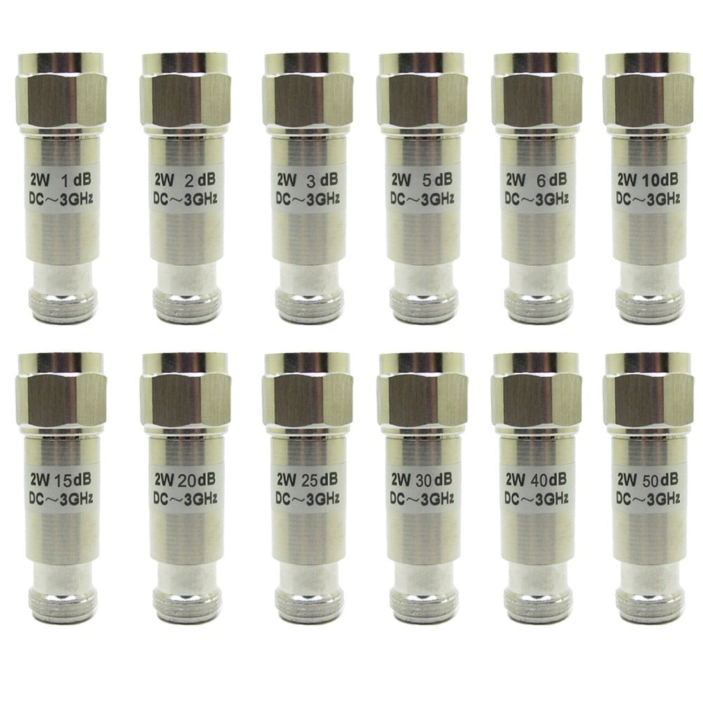Mini Rf Coaxial Attenuator 2W 1Db-40Db N Type Male To Female Dc-3.0Ghz ...