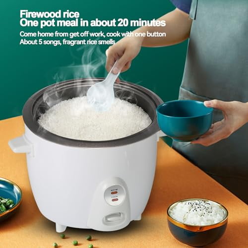 Mini Rice Cooker, Rice Cooker 2L, Small Removable Electric Rice Cooker ...