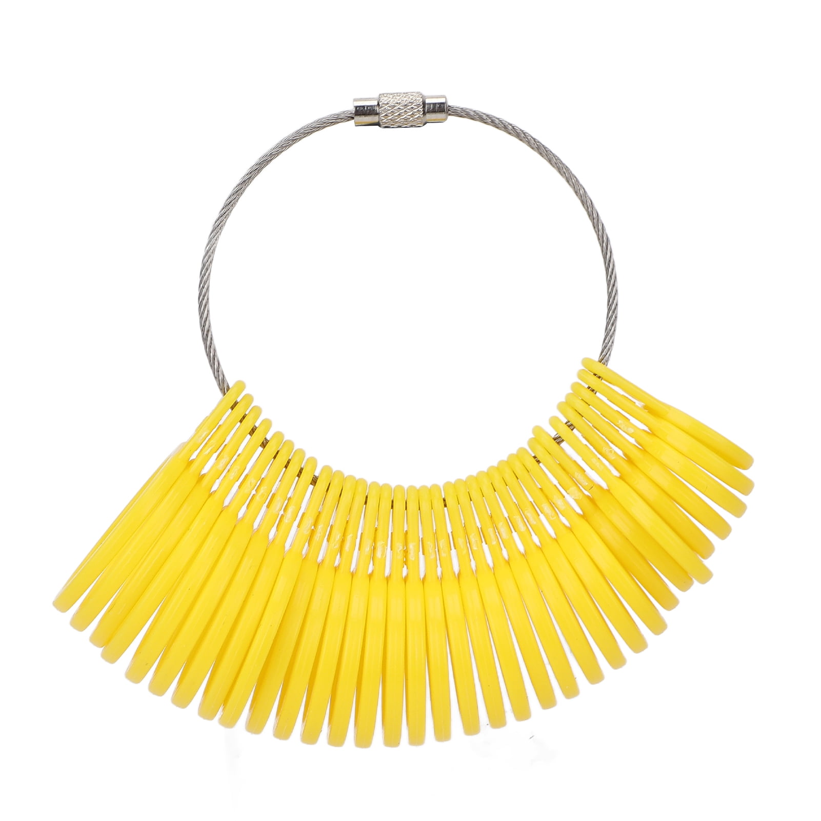 Mini Ring Sizer Measuring Tool Accurate Measuring Metal Portable Finger ...