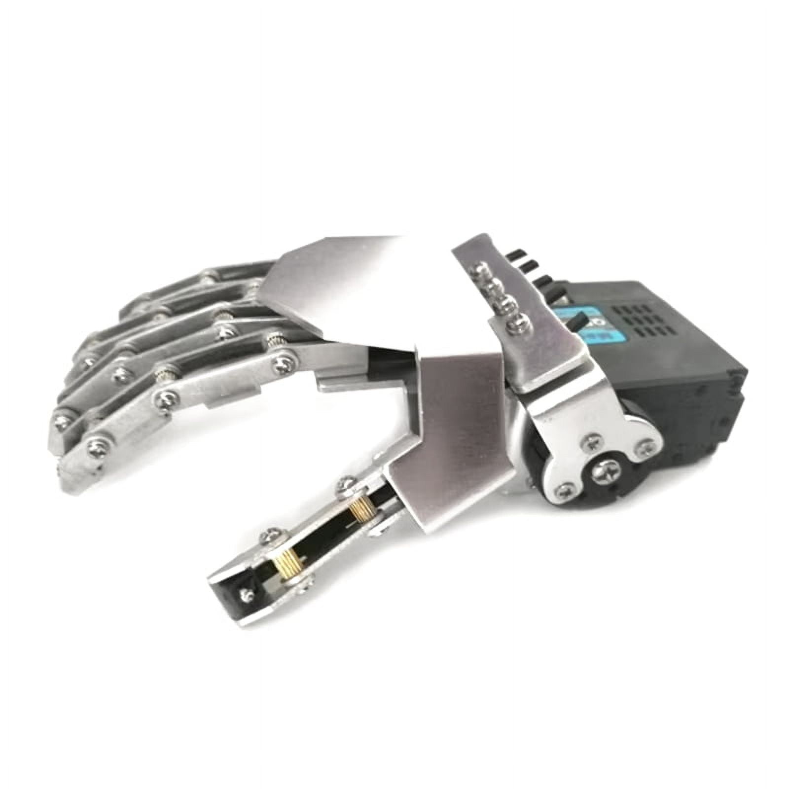 Mini Robot Hand Five Fingers Metal Manipulator Arm Right Hand for ...