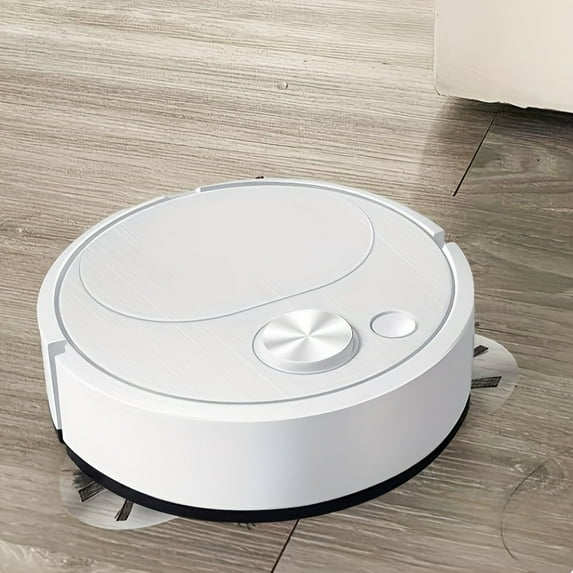 Mini Robot Vacuum - USB Rechargeable for Hardwood/Tile Floors - Smart ...