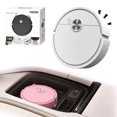 Mini Robot Vacuum for Car, 3-in-1 Intelligent Navigation Robotic Vacuum ...