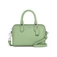 Coach Women's Mini Rowan Leather Crossbody Bag (Pale Pistachio ...
