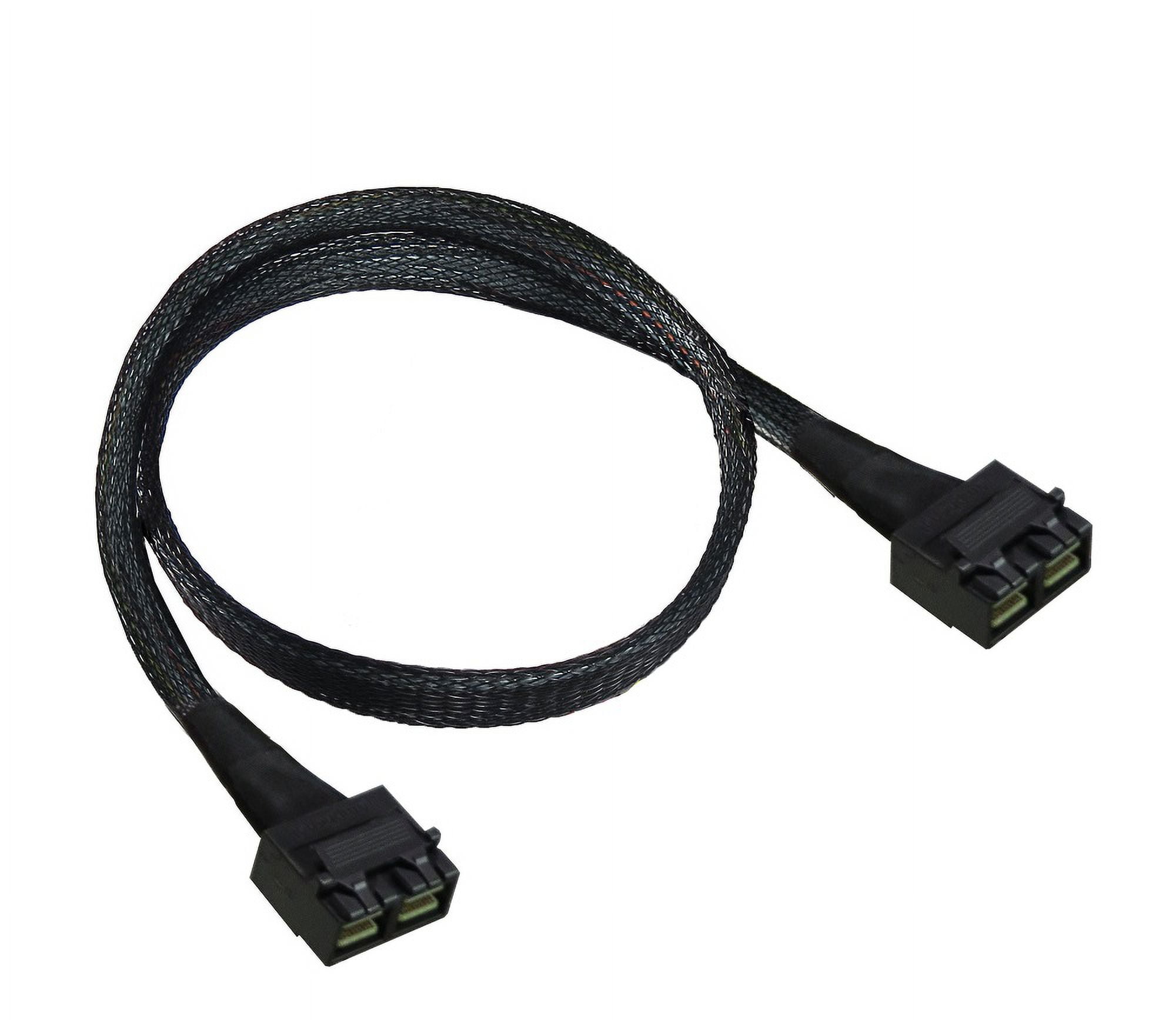 Mini SAS HD 8X SFF-8673 to Mini SAS HD 8X SFF-8673 PCIe 4.0 Cable - 50 ...