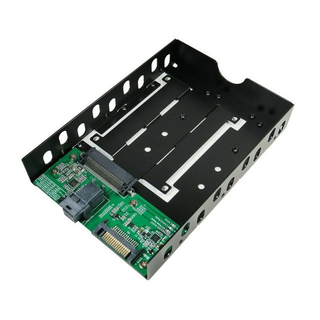 Mini SAS HD PCIe Gen3 to U.2 SSD Adapter with 3.5 Inch Enclosure ...