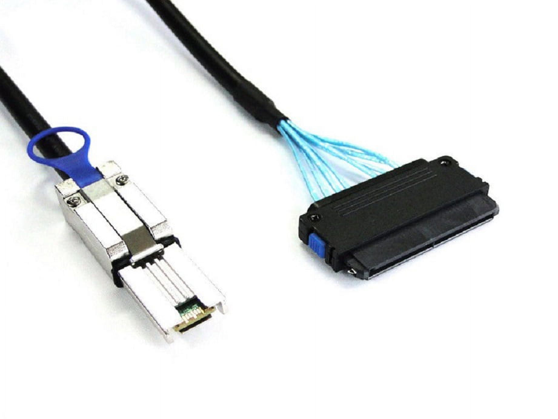 Mini SAS SFF-8484 SAS 32 Pin to SFF-8088 26 Pin Cable - 0.75 Meter ...