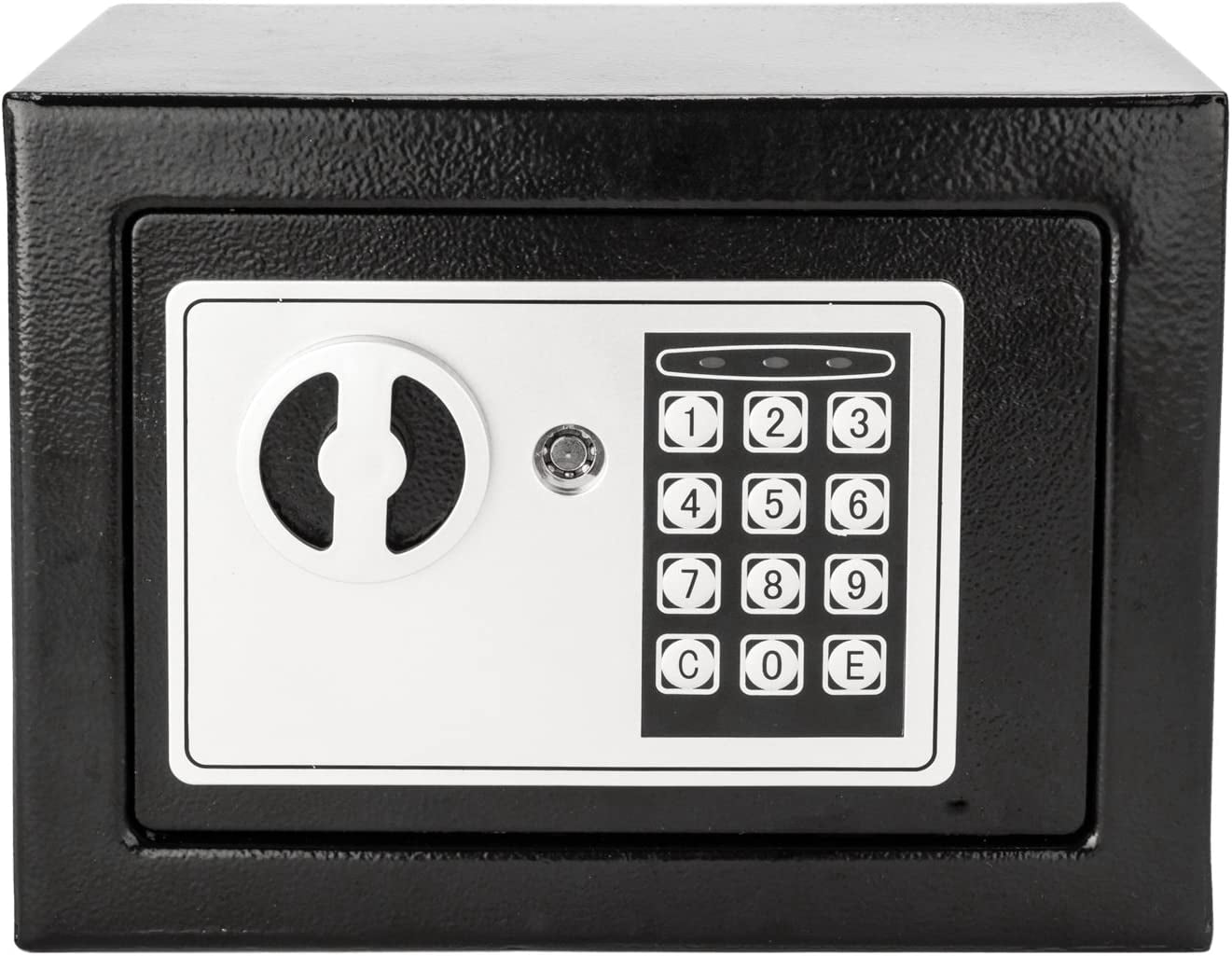 Mini Safe, Electronic Digital Security Safe Box, Password Keypad & Key ...