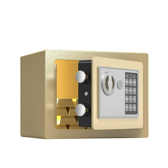 Mini Safe Key Password,Double Insurance Anti-theft Home Safe Deposit ...
