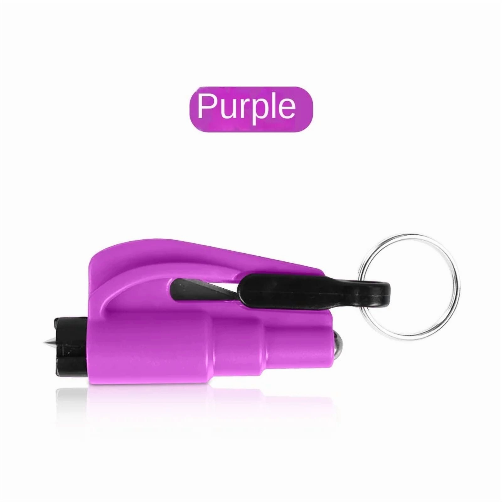 Mini Safety Hammer Car Emergency Rescue Kit Key Chain Knife Life Saving ...