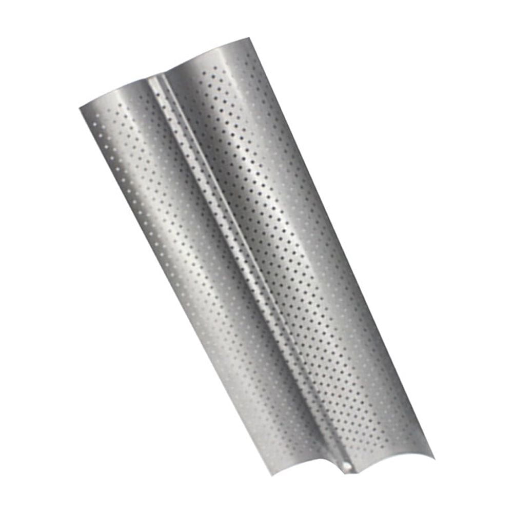 REOFLYUP Bread Baking Tray Silver 1Pack Wave Loaf Bake Carbon Steel ...