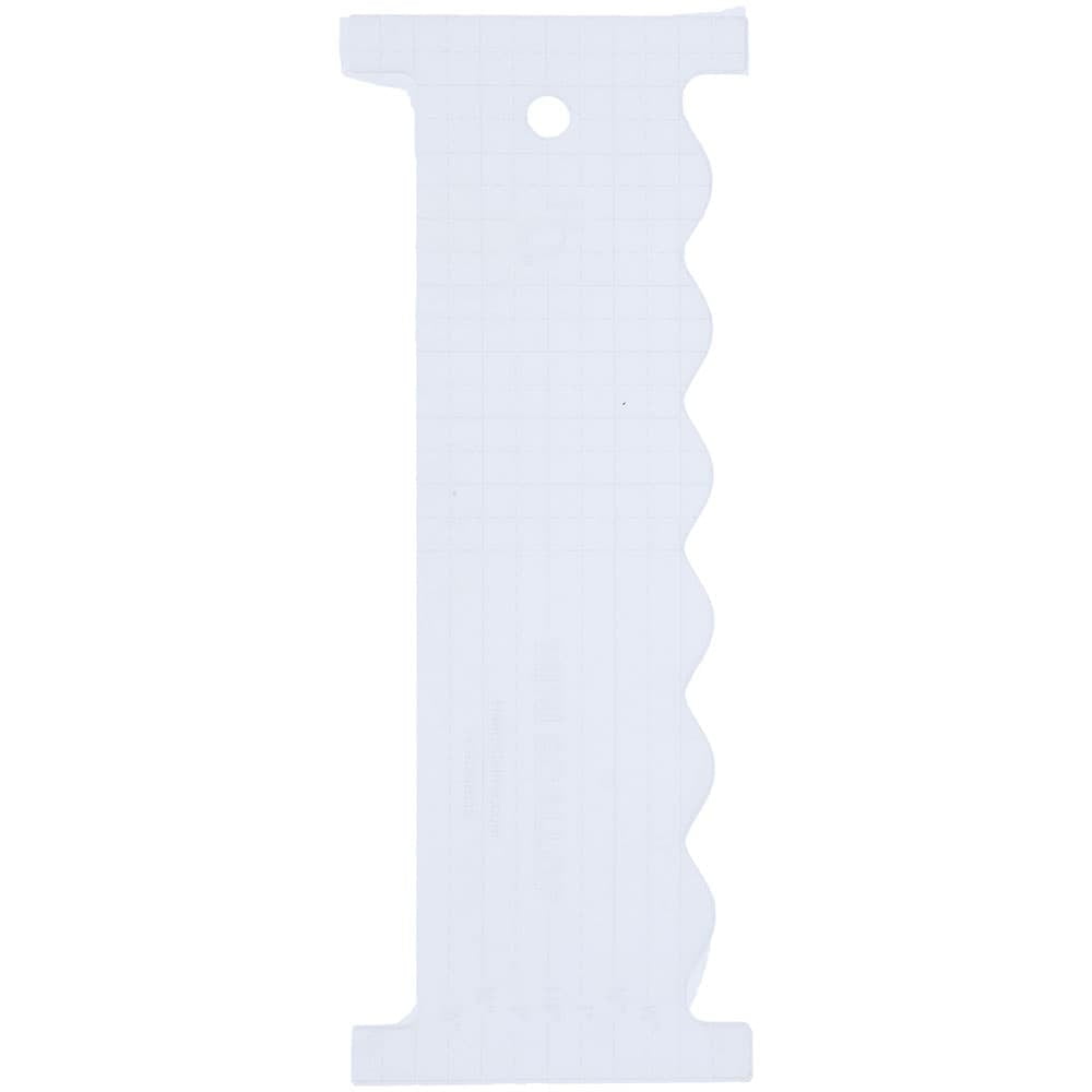 HQ Mini Scallop Ruler 3-Inch x 8-Inch Longarm Template by Handi Gadgets ...