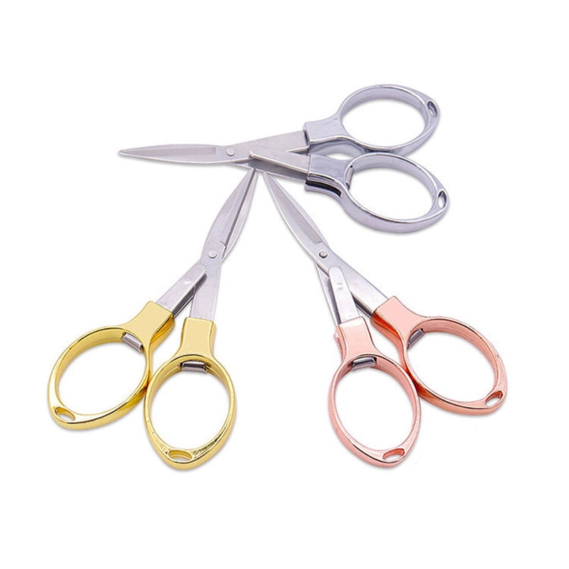 Mini Scissors, Folding Scissors,3 Pcs Keychain cissors, Safety Portable ...