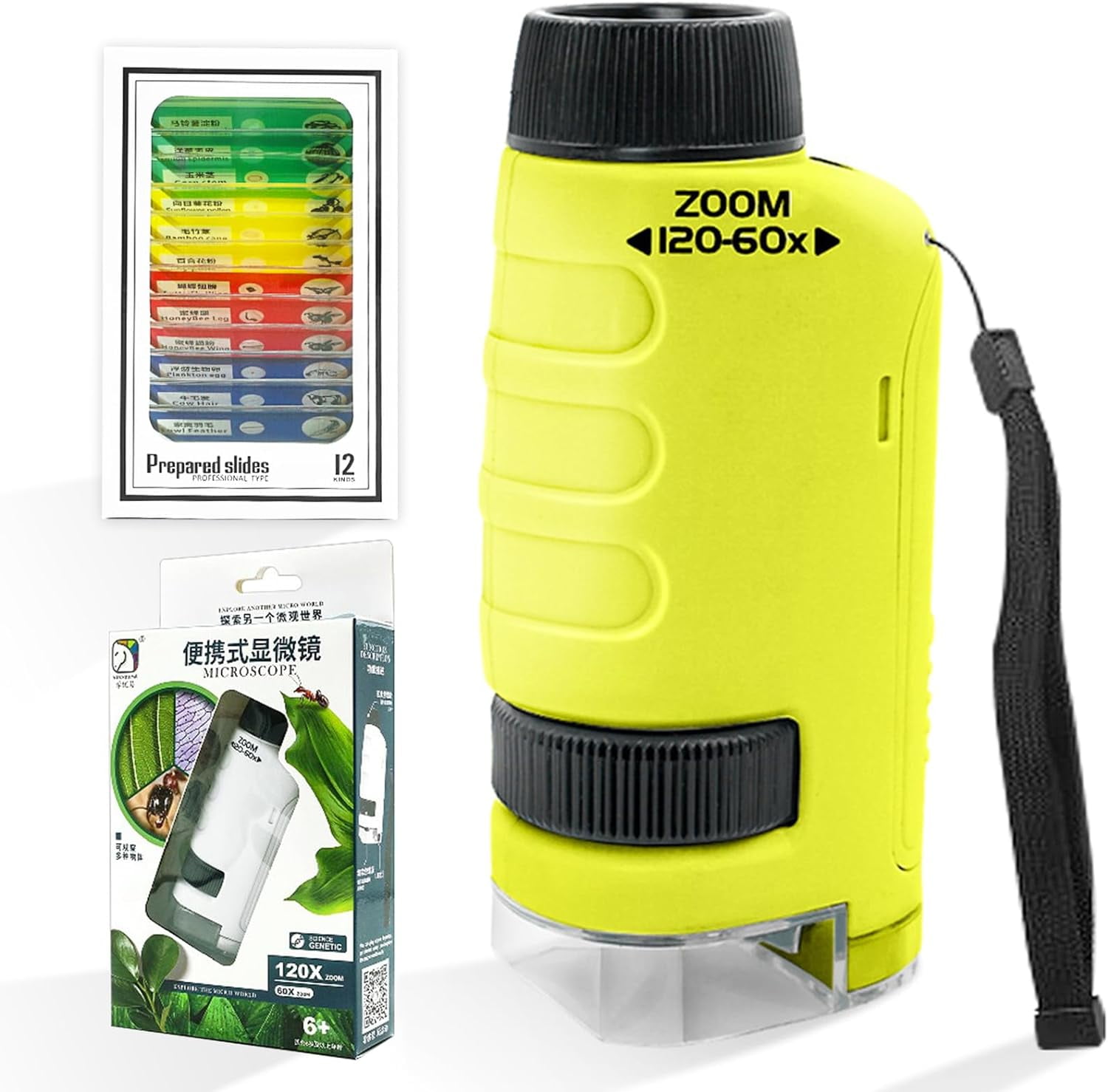 Mini Scope for Kids, Miniscope Kids 2 Pack, Mini Microscope for Kids ...