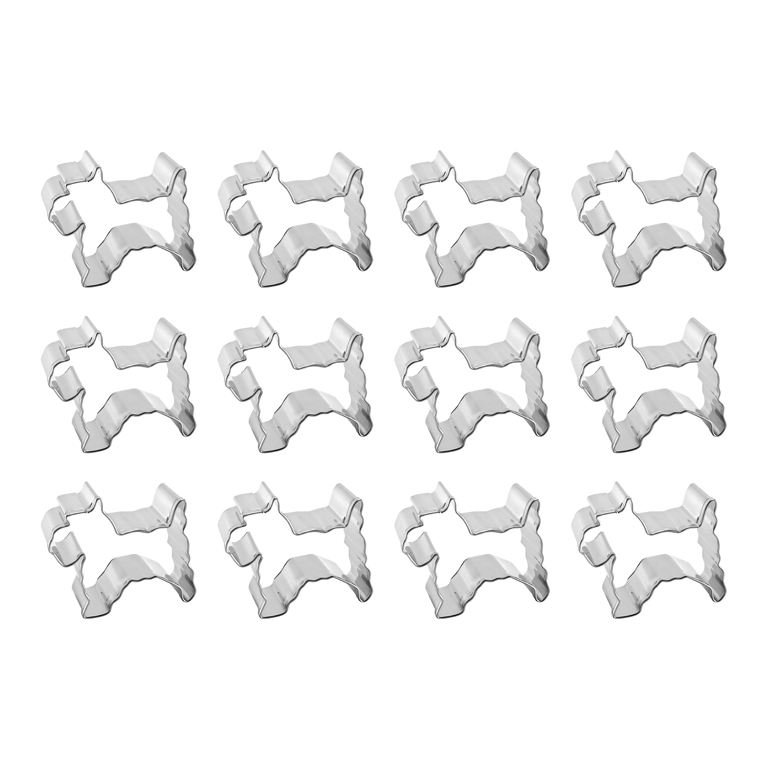 Mini Scottie Dog Dozen Cookie Cutters 2 inches/each A4040-W12 - The ...