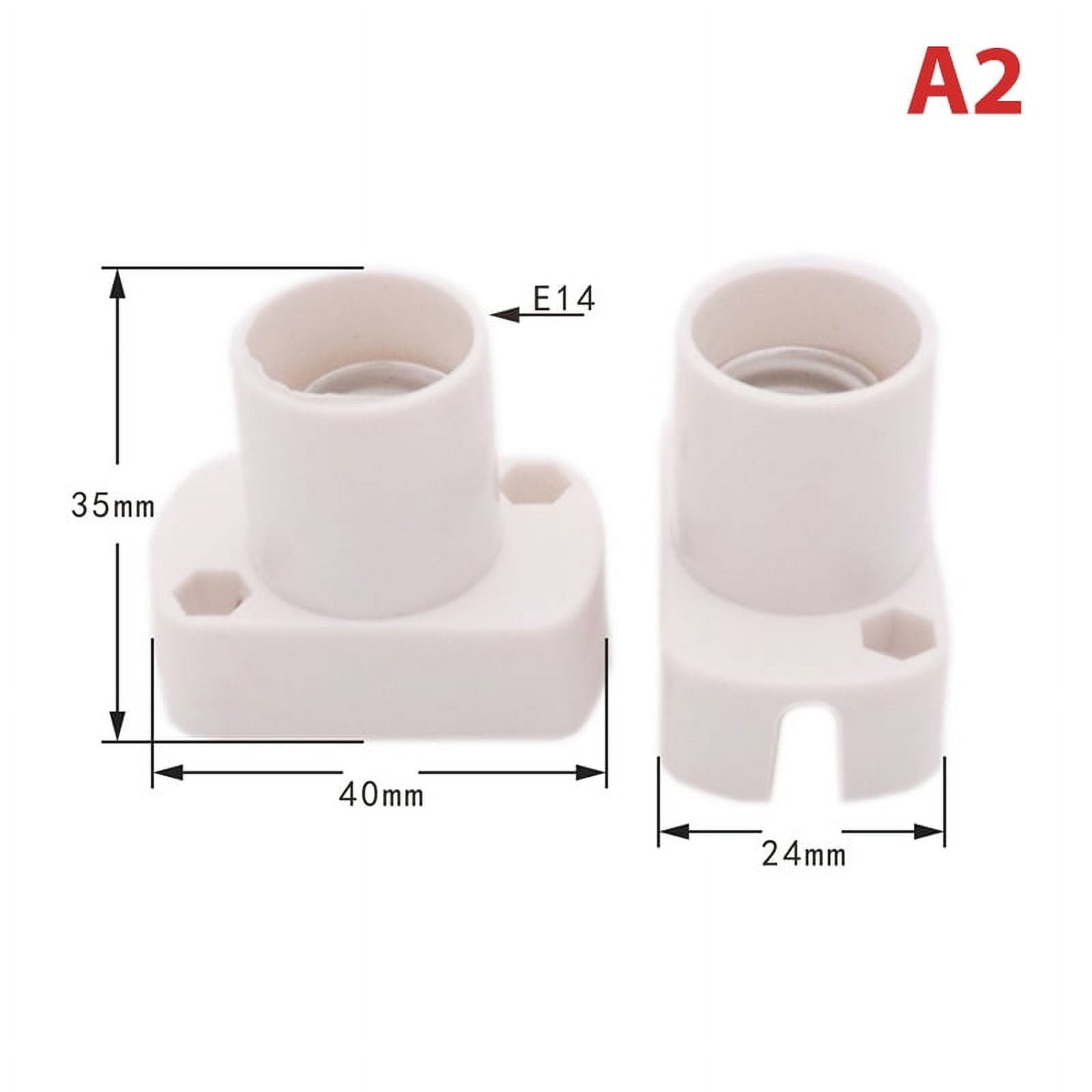 Mini Screw Lamp Base E12 E14 E17 Lamp holder Light Bulb Socket Holder ...