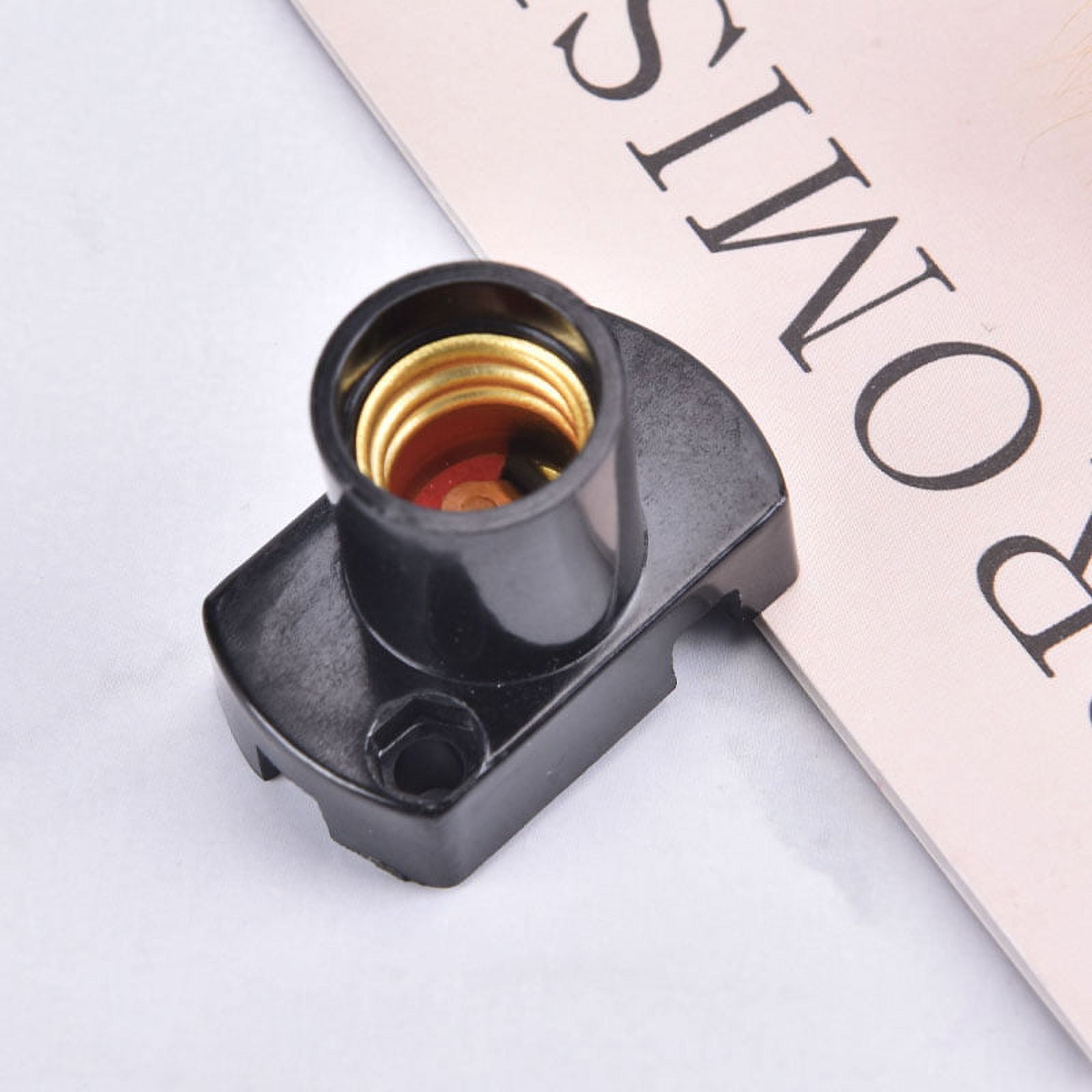Mini Screw Lamp Base E12 Lamp holder Light Bulb Socket Holder Adapter ...