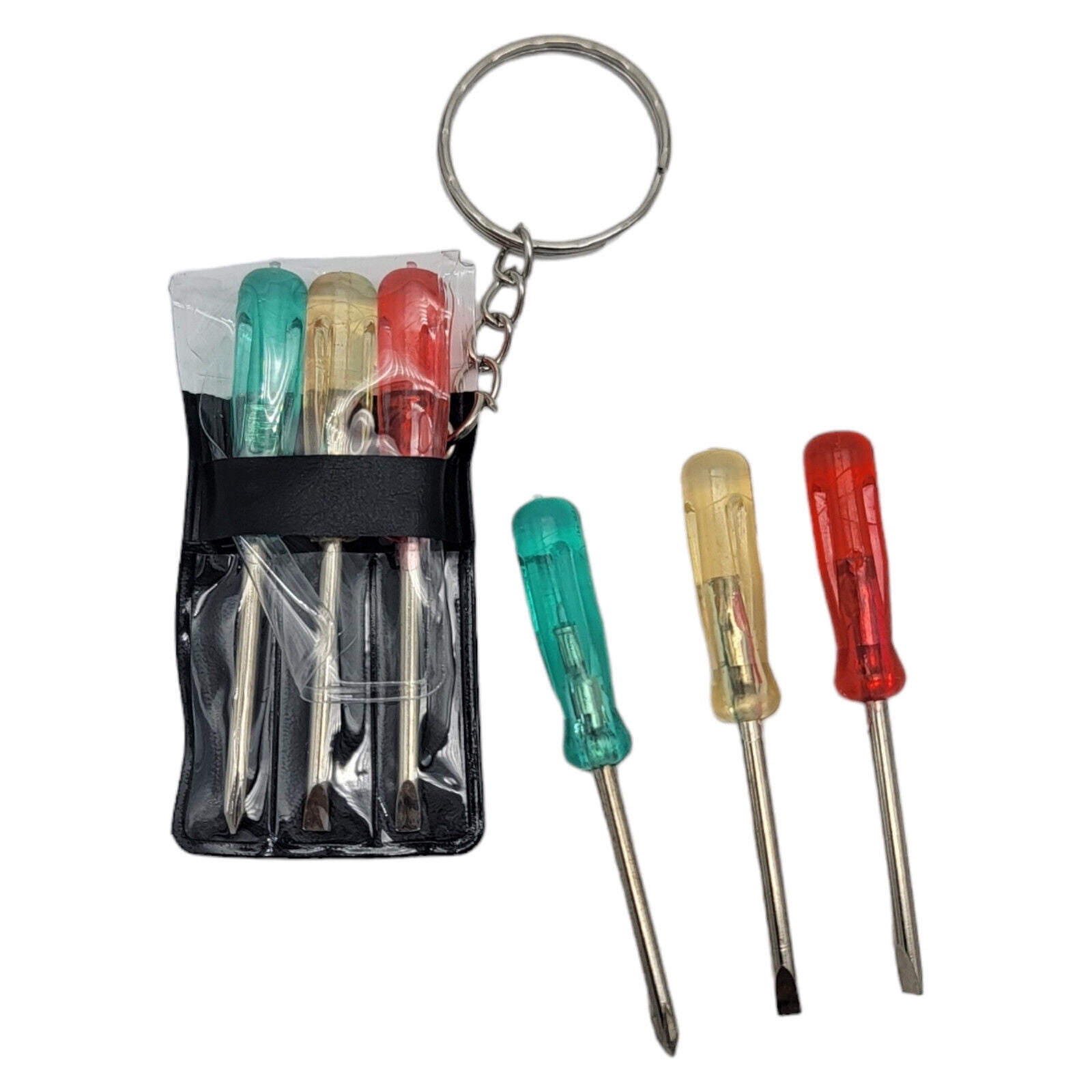 Mini Screwdriver Set Keychain with 3 Tools (2.5") 12 Pack - Walmart.com