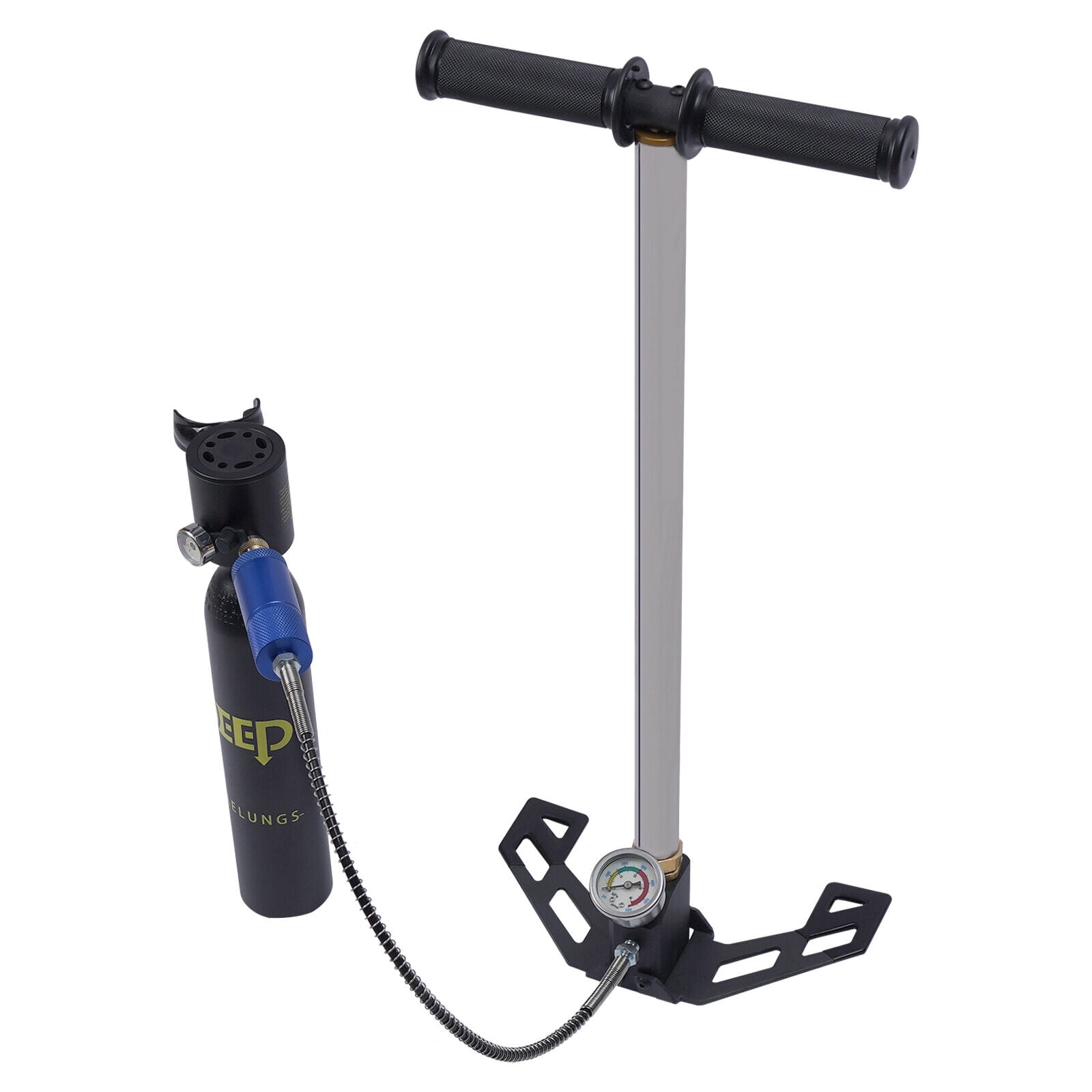 0.5L Mini Scuba Oxygen Diving Equipment Air Tanks High-Pressure Pump ...