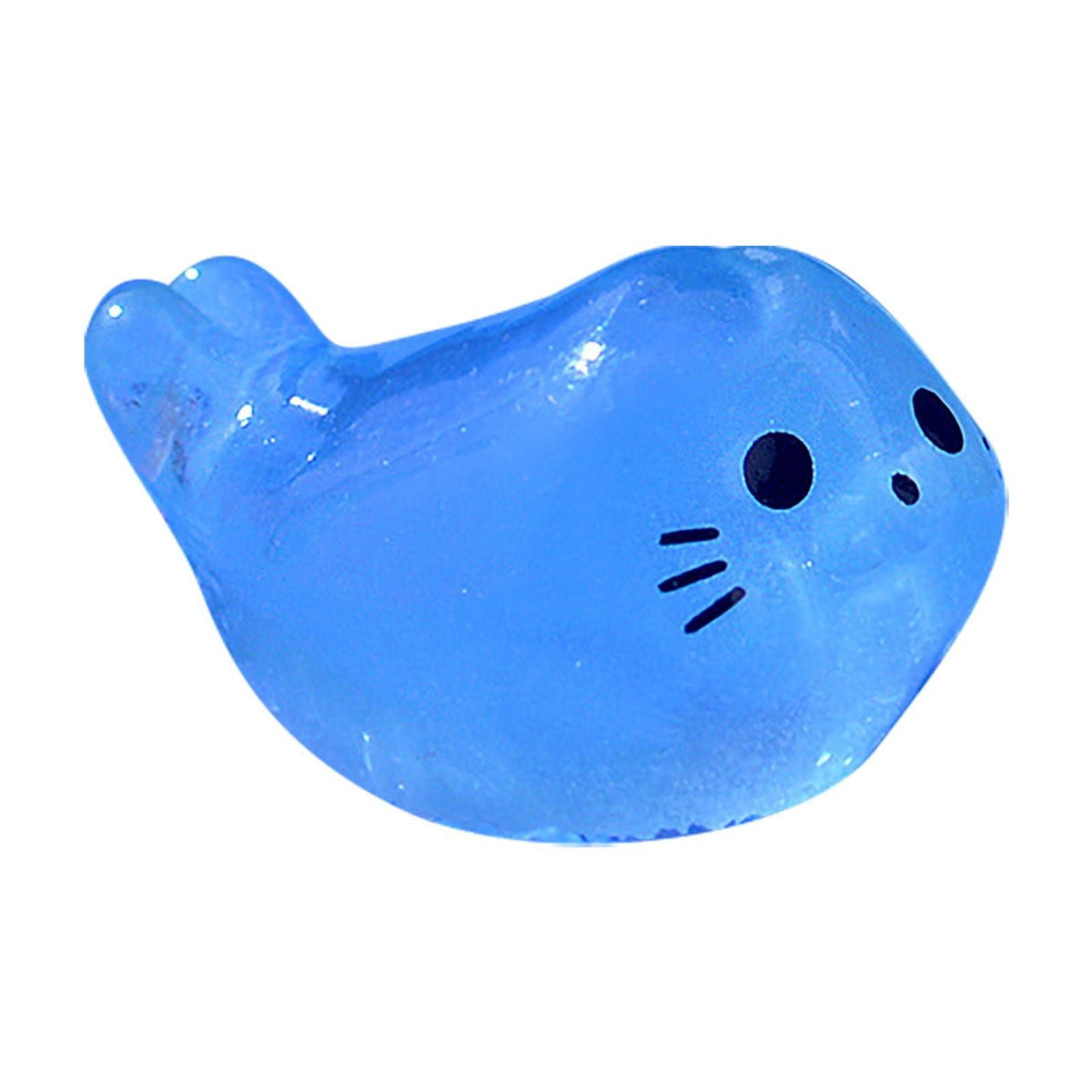 Mini Sea Animals Mini Resin Animals Cute Seals Luminous Mini Sea ...