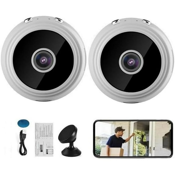 Mini Security Camera, Mini Security Camera, Mini 1080p HD Wireless ...