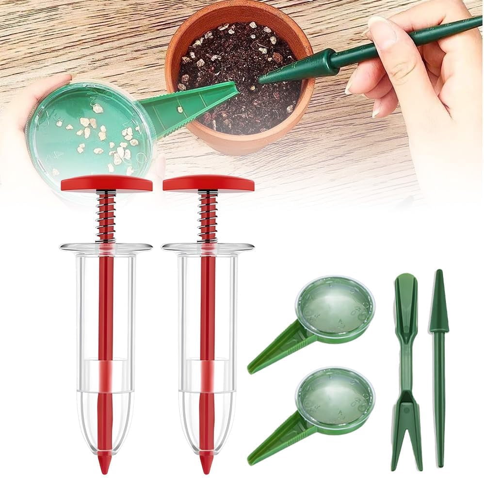 Mini Seed Spreader Kit, 2026 New Mini Sowing Seed Dispenser, Small Seed ...