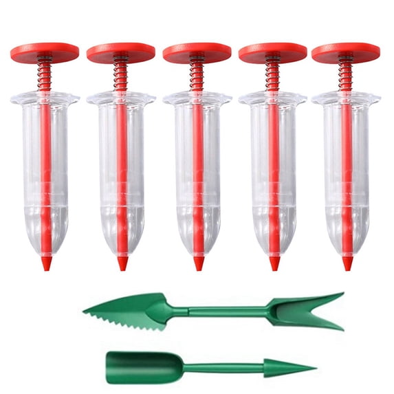 Mini Seed Spreader Set, Seed Seeder Mini Sowing Seed Dispenser, Manual ...