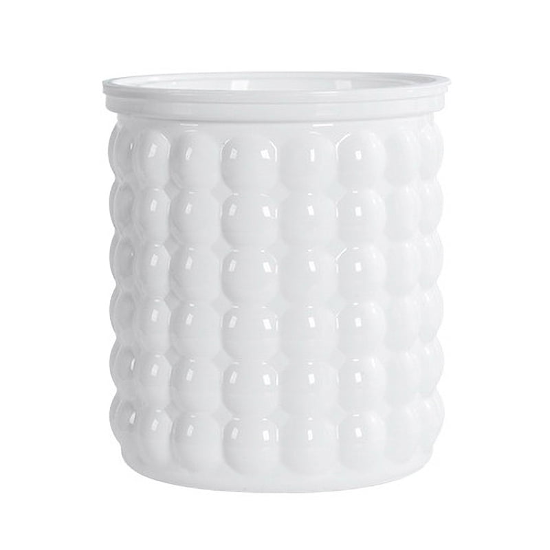 Mini Self Watering Flower Pot Fish Tank Transparent Plastic Plant Pots ...