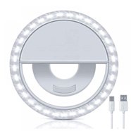 NOGIS Selfie Light Rechargeable Selfie Ring Light 36 Led Circle Light ...