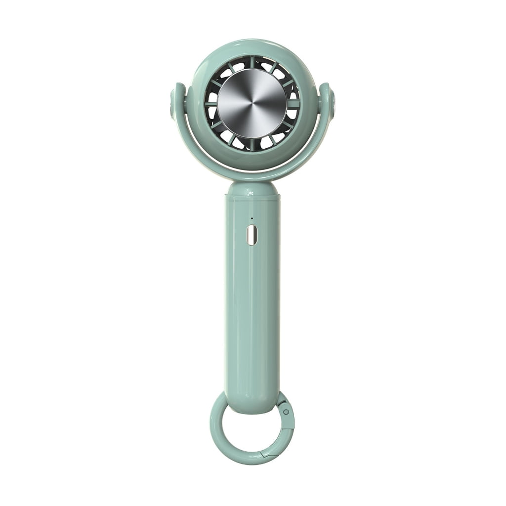 Mini Semiconductor Cooling Fan Handheld Small USB Fans 2200mAh ...