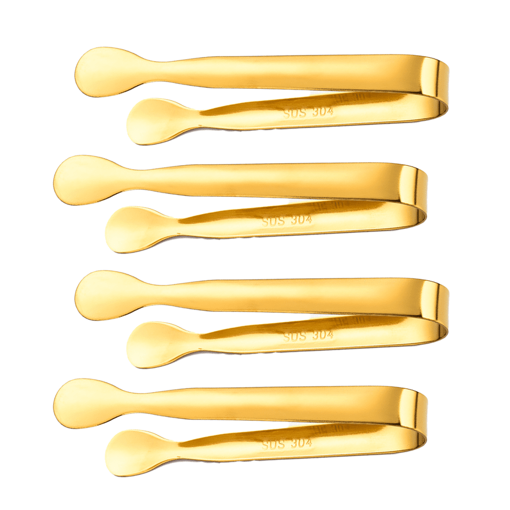 Mini Serving Tongs,Sugar Cube Tongs Appetizer Tongs, Set of 4 - Walmart.com