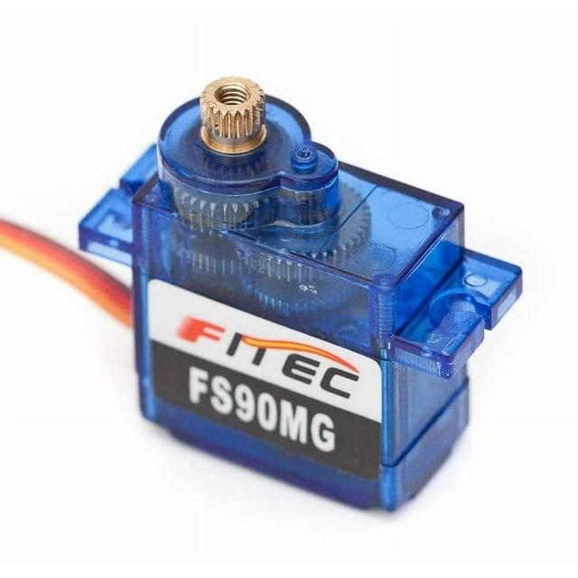 Mini Servo Motor with Metal Gears, 1.5kg.cm at 4V or 1.8kg.cm at 6V ...