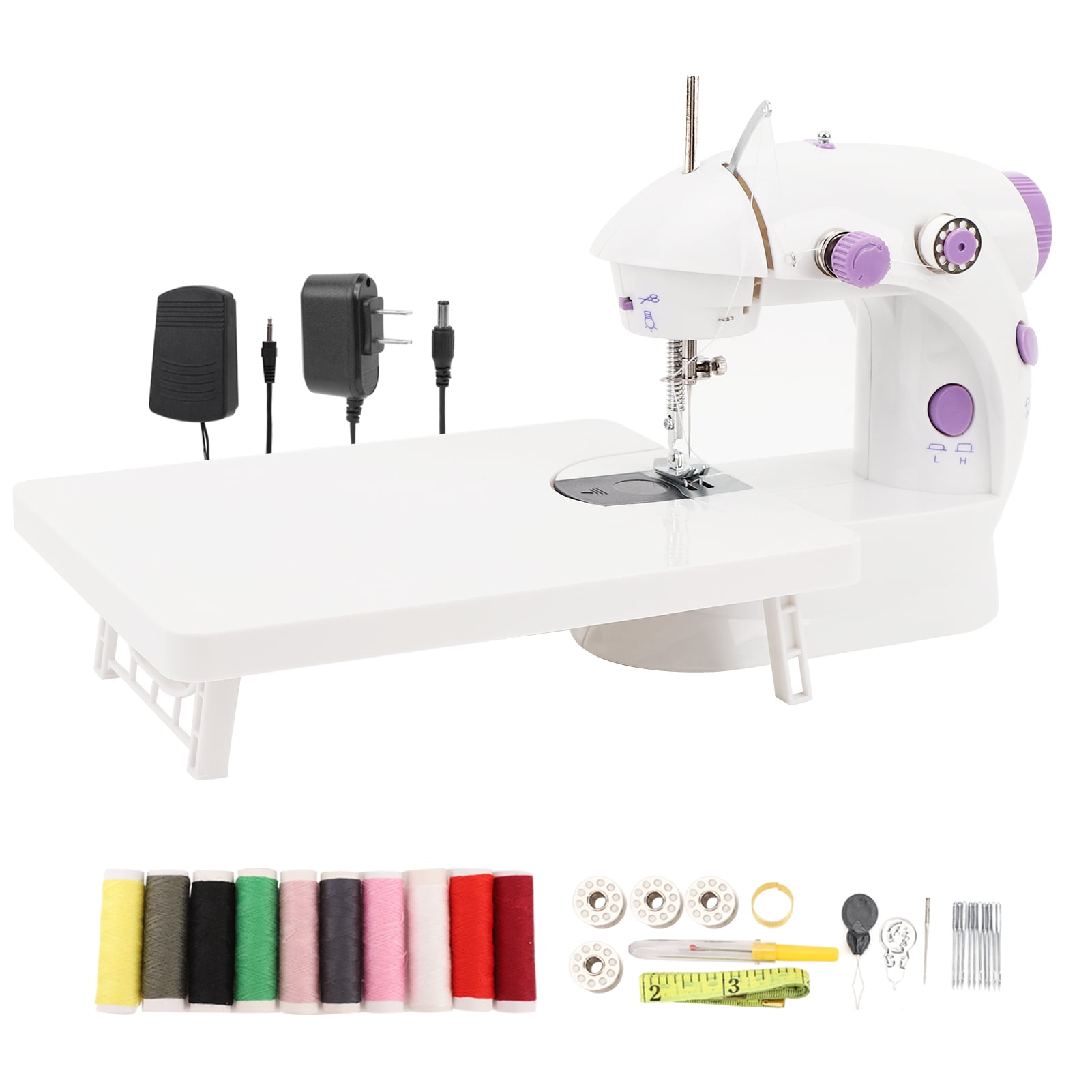 Mini Sewing Machine for Beginners, 2 Speed Portable Stitch Machine with ...