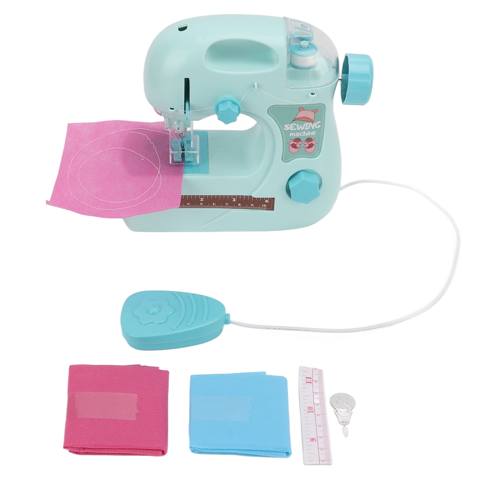 Mini Sewing Machine Kids Beginner Sewing Machine Toy Kit Household ...