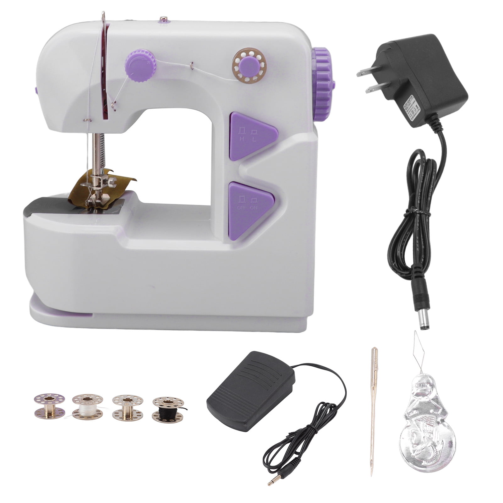 Mini Sewing Machine Portable Home Electric Micro Mini Desktop Sewing ...