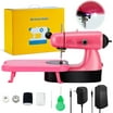 KPCB Mini Portable Sewing Machine with Sewing Kit & Extension Table ...