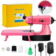 KPCB Mini Portable Sewing Machine with Sewing Kit & Extension Table ...